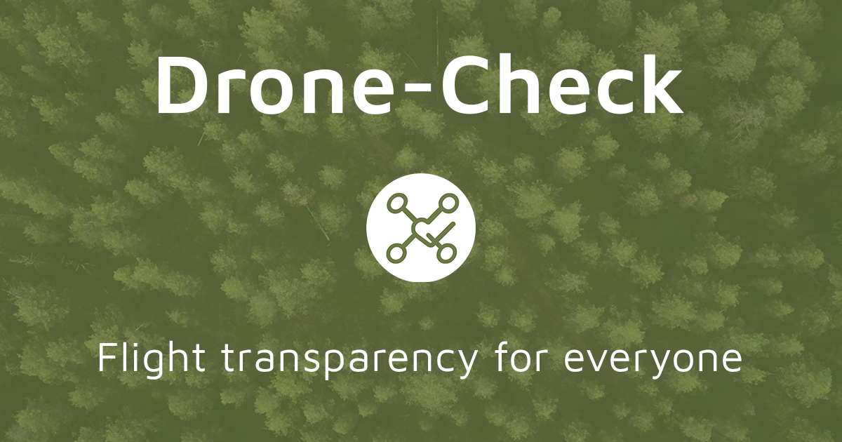 Drone-Check — Live Drone Activity Map